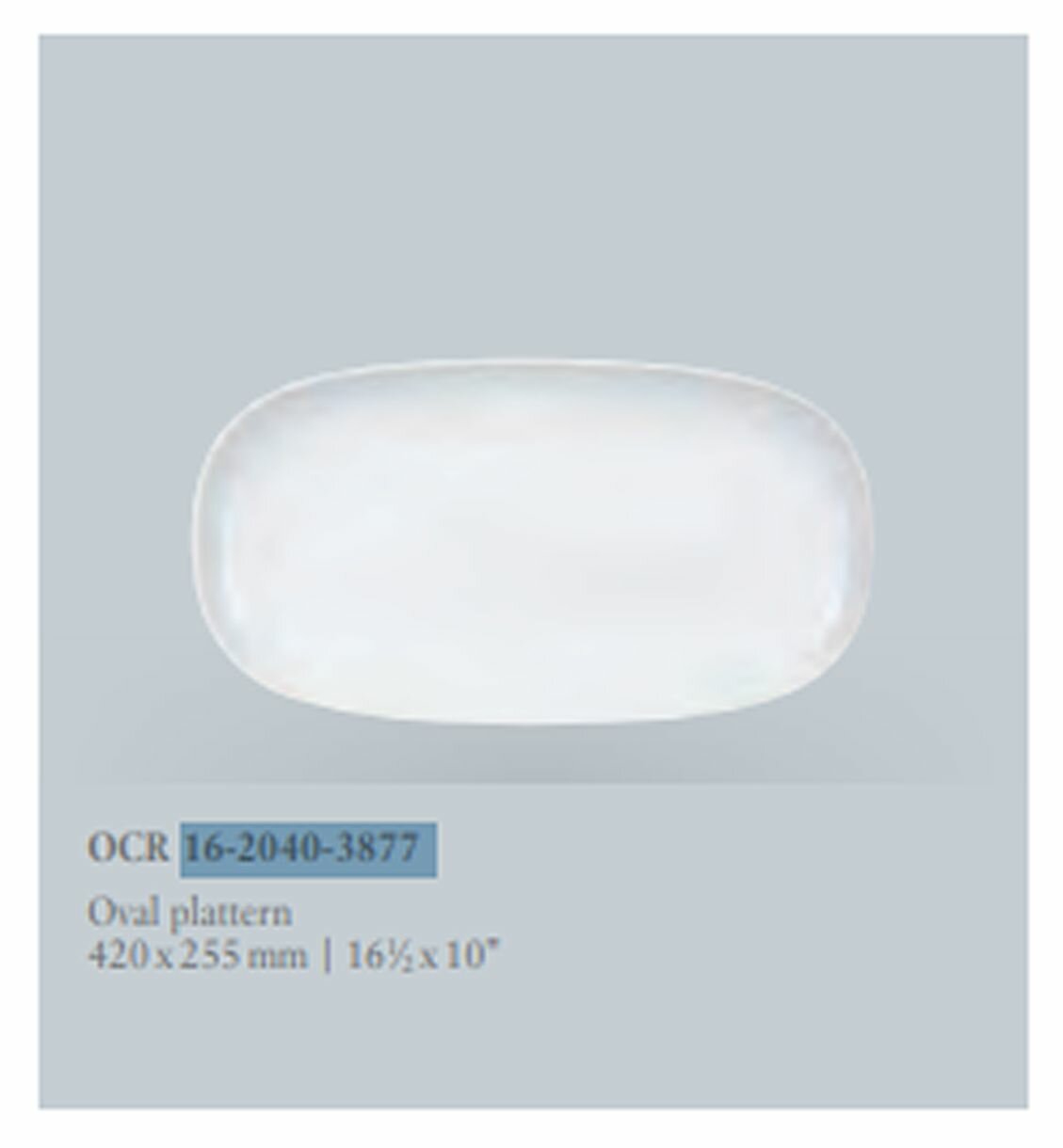 Блюдо овальное 42х26 см, Universal White, Villeroy & Boch, Премиум-Фарфор