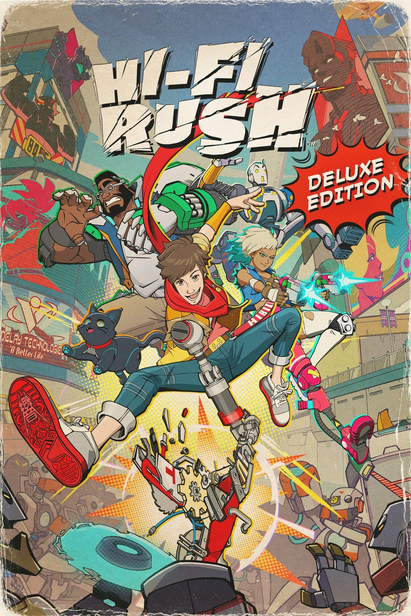 Игра Hi-Fi RUSH - Deluxe Edition для Xbox Series X|S (Аргентина), русский перевод, электронный ключ