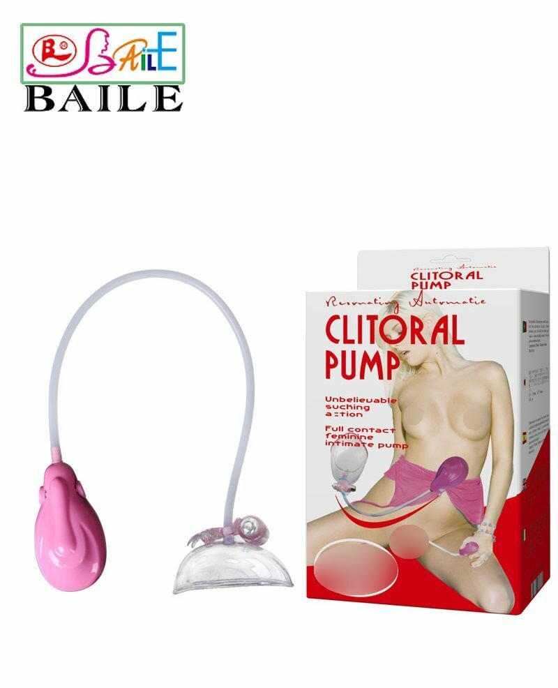 Baile Вакуумная помпа для клитора с вибрацией Clitoral pump