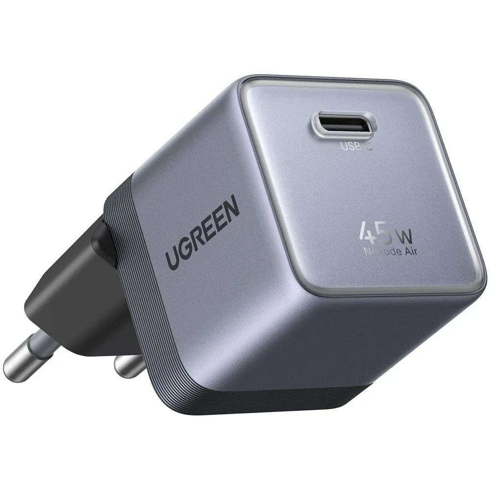 Зарядное устройство Ugreen X840 Nexode Air PPS 45W GaN Fast Charger EU серый (95692B)
