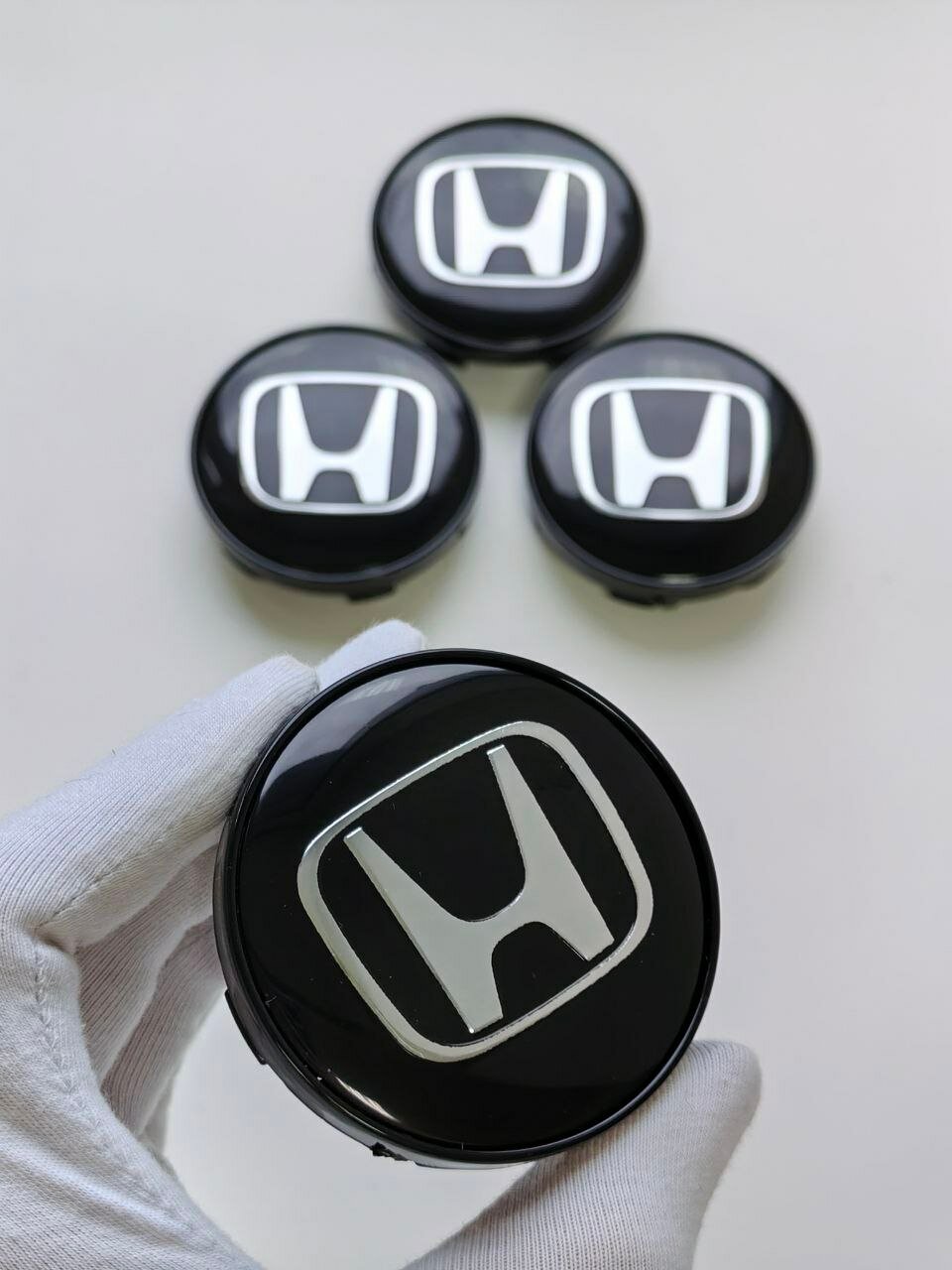 Заглушки Honda 60*56 мм колпачки на диски, Хонда, 4 шт.