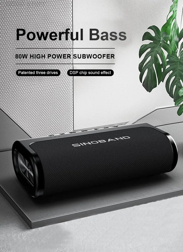 XDOBO Book 80W Мощный наружный портативный тяжелый бас IPX5 беспроводной Bluetooth динамик музыкальный центр