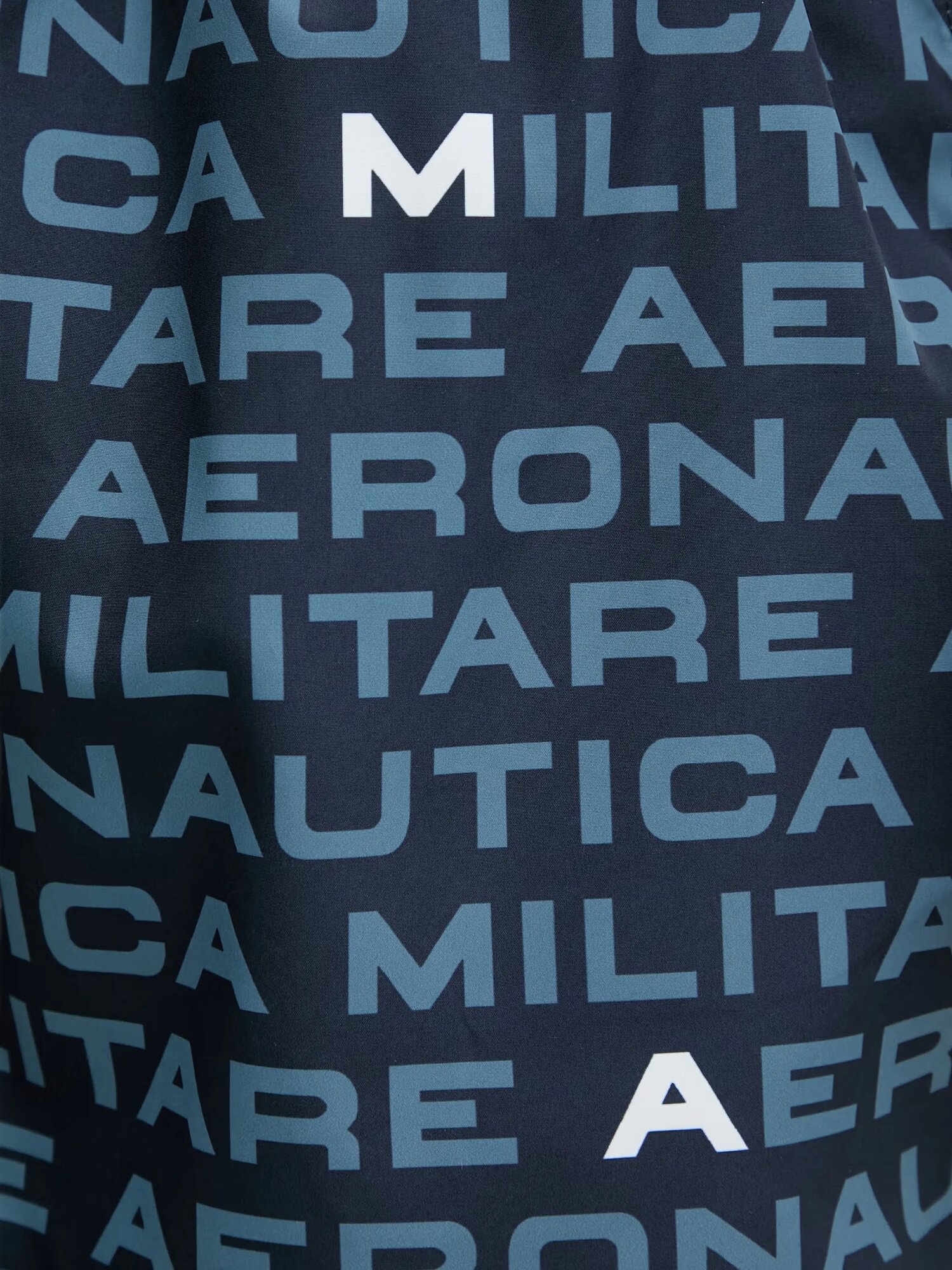 Шорты для плавания Aeronautica Militare Logo-print drawstring swim shorts, размер 48 — фото 1