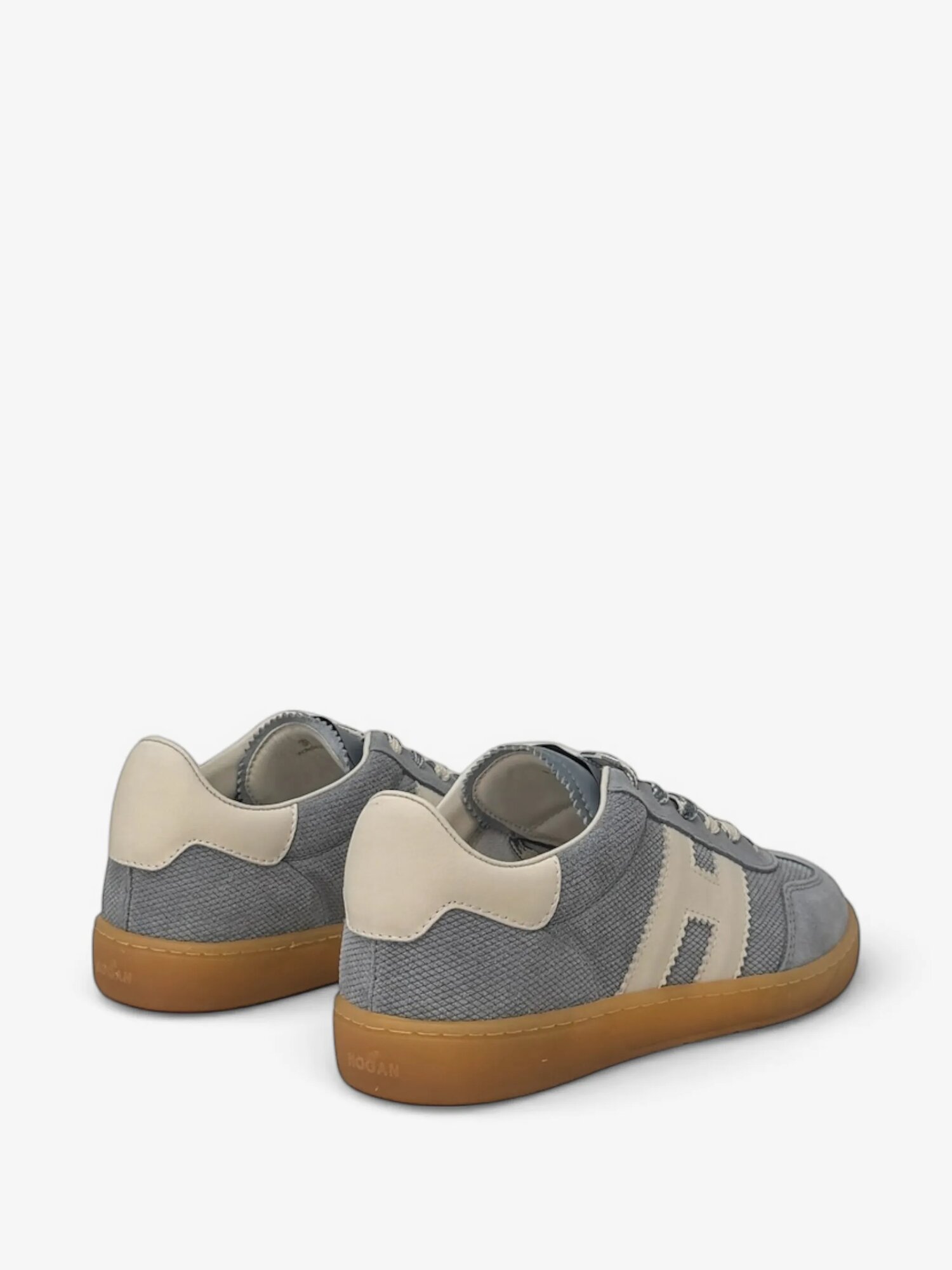 Кроссовки Hogan Logo patch sneakers, размер 36,5 EU, blue — фото 1