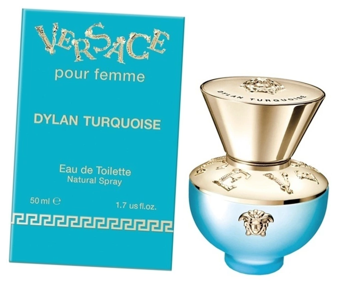 Versace Dylan Turquoise Pour Femme парфюм 50 мл для женщин - Версаче Дилан Туркуаз Пур Фем