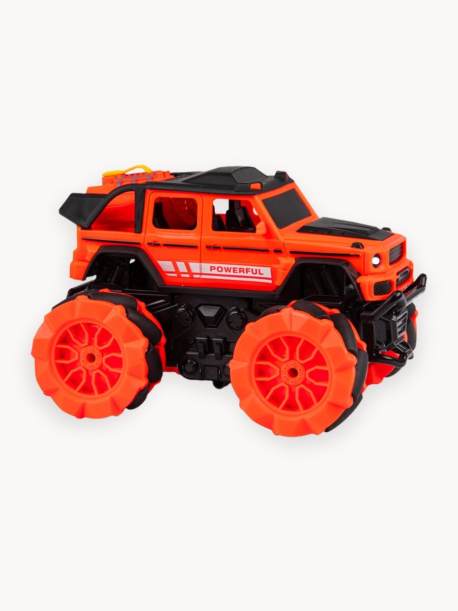 Машинка вездеход на ручном управлении, джип, полный привод, холодный пар