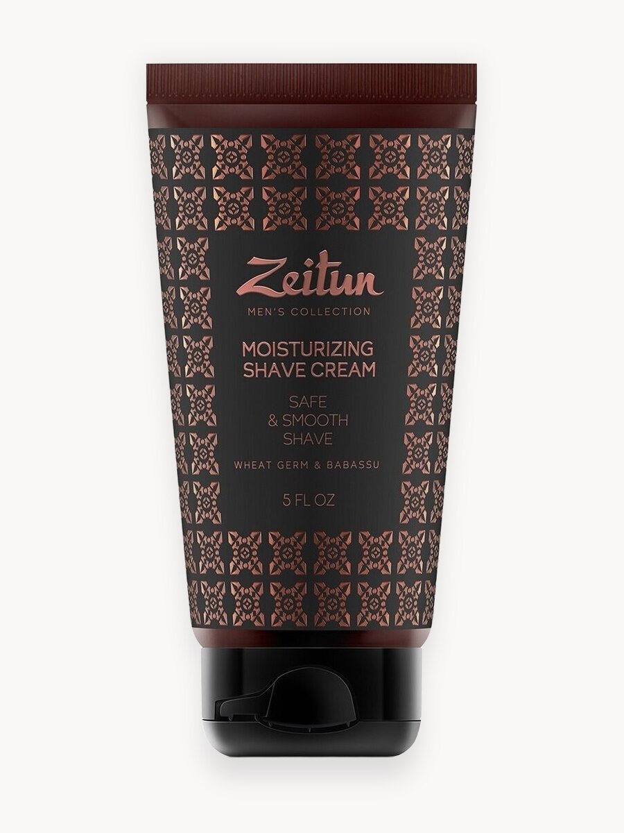 ZEITUN Крем для бритья Moisturizing Shave Cream, увлажняющий, мужской, 150 мл