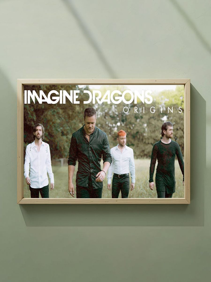 Постер, плакат на стену "ORIGINS - Imagine Dragons" 42 см х 29,7 см (А3), Без Рамы