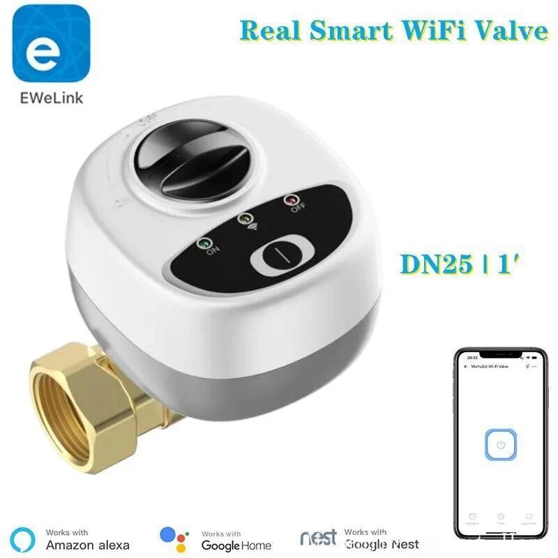 EWelink WiFi Smart Valve DN15/DN20/DN25 DN25