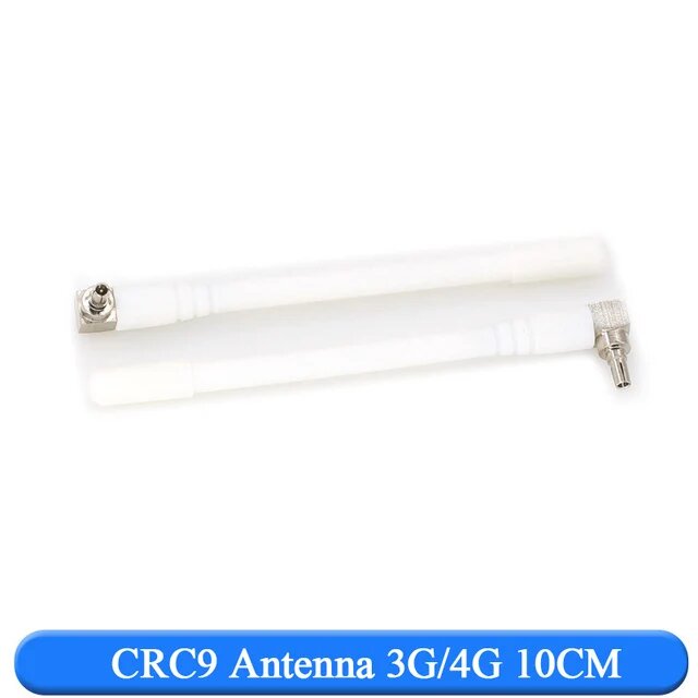 CRC9 антенна 3G/4G 10см, белый разъем CRC9