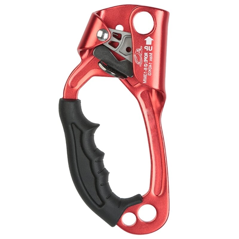 Альпинист по ручной веревке Ascender альпинизму-красный (левая рука)