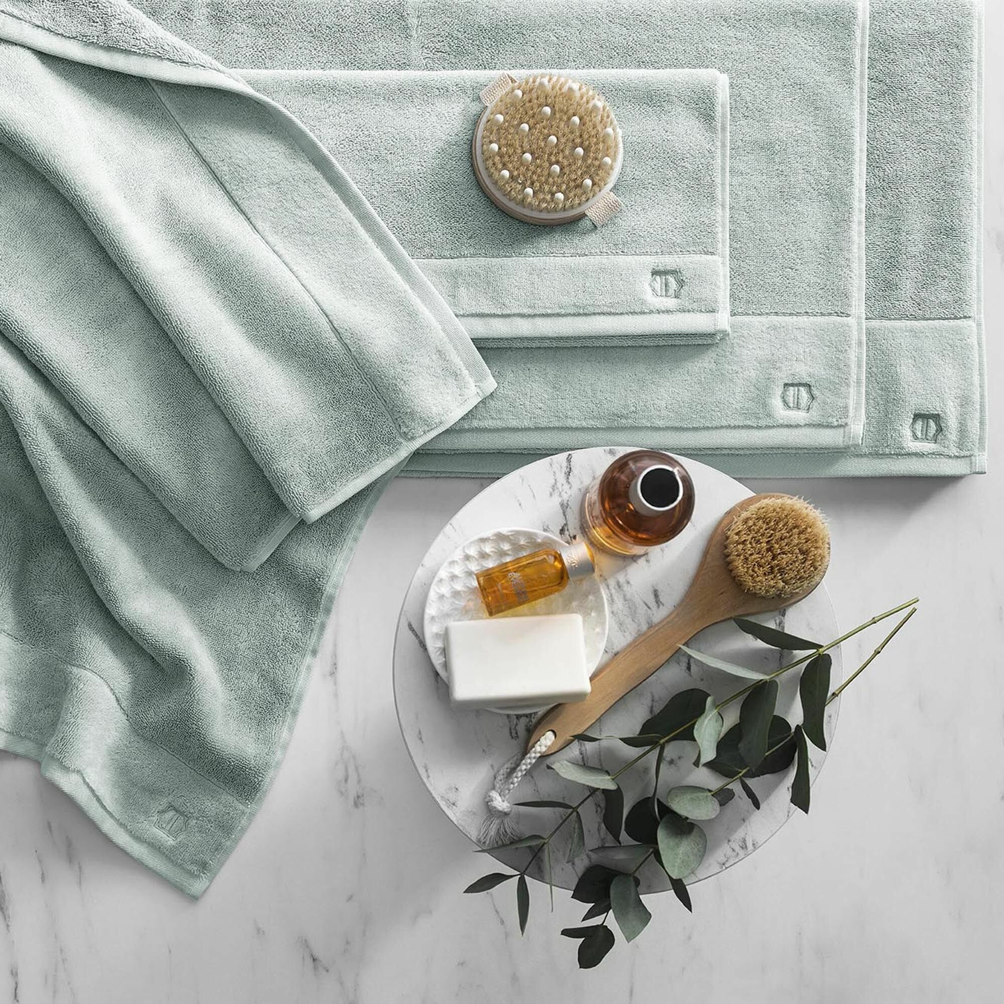 Милинас бирюз Полотенце 40х60, 100% хлопок, 650г/м2