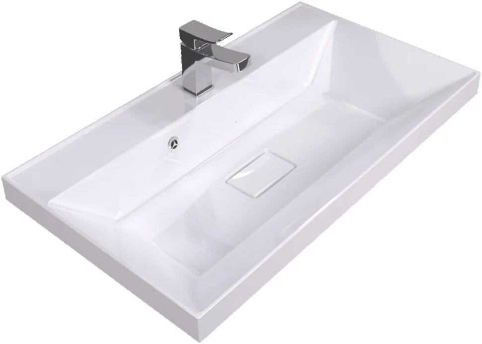 Раковина Uperwood Classic New 291021040 80x45 см, накладная, белый