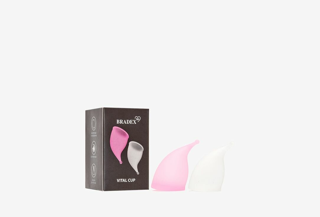 Набор менструальных чаш BRADEX Vital Cup