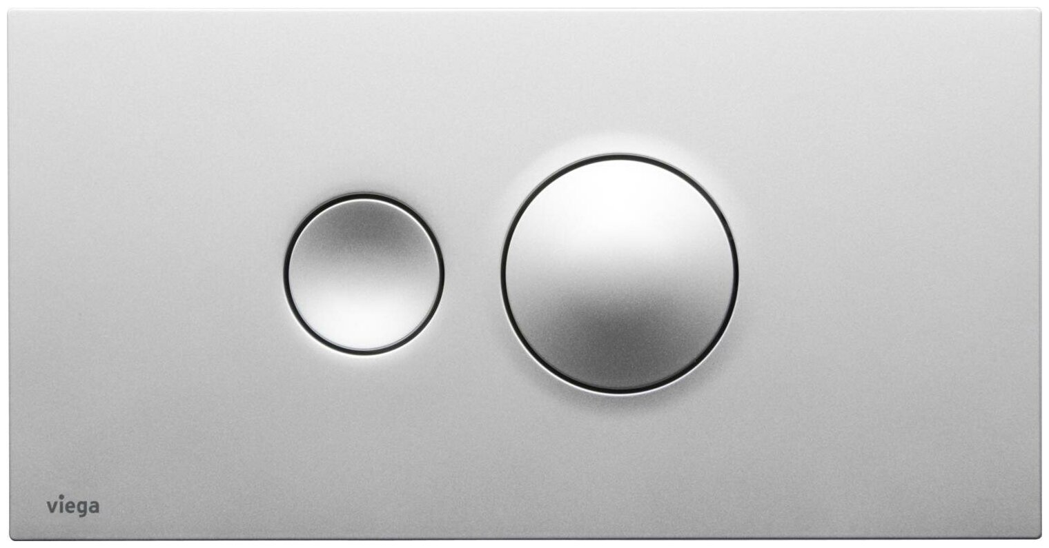 Кнопка смыва Viega 8315.1, Visign for Style, для двухрежимного слива воды, хромированная
