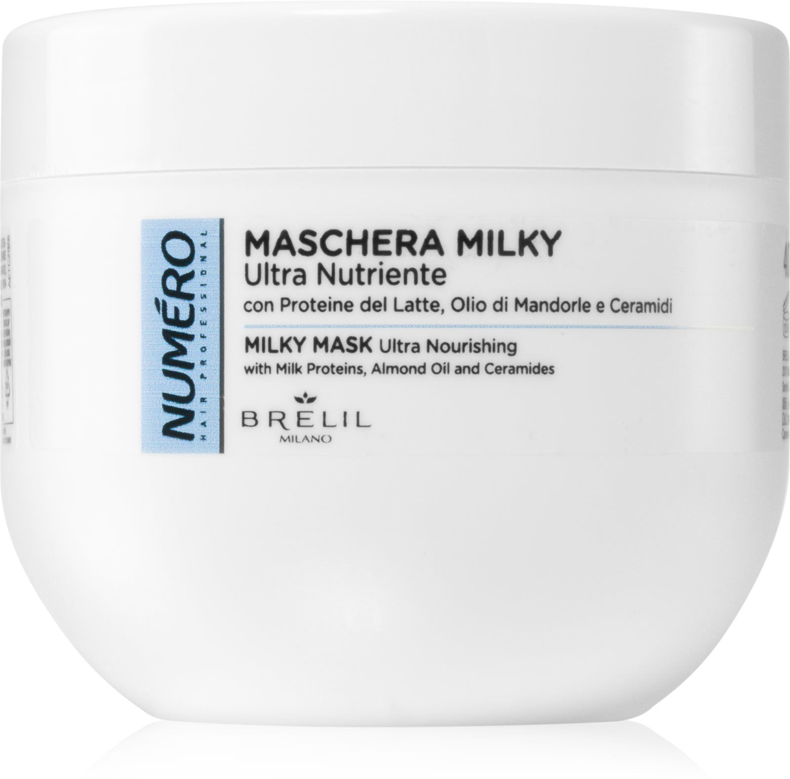 Маска для волос Brelil Professional Numero Milky Mask Ultra Nourishing Питательная, 400 мл