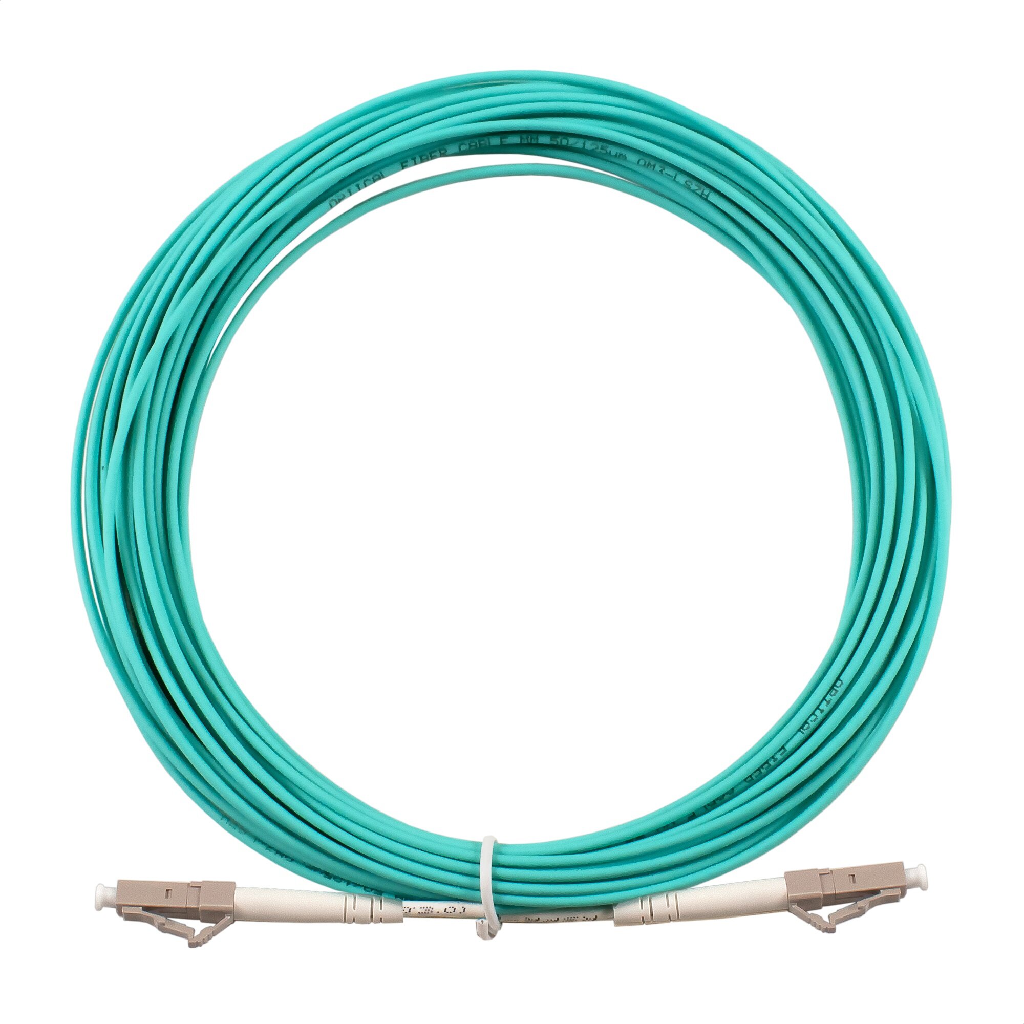 Патч-корд волоконно-оптический ExeGate FC-S-503-LC-LC-10M-LSZH (Шнур во MM 50/125 (OM3), LC/UPC-LC/UPC, Simplex, LSZH, 10м) EX295151RUS