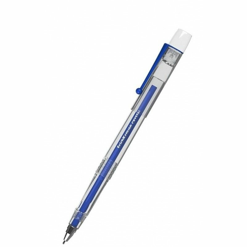 Гелевая ручка Erich Krause "Crystal Stick Classic", синяя, 0,5 мм (61312)