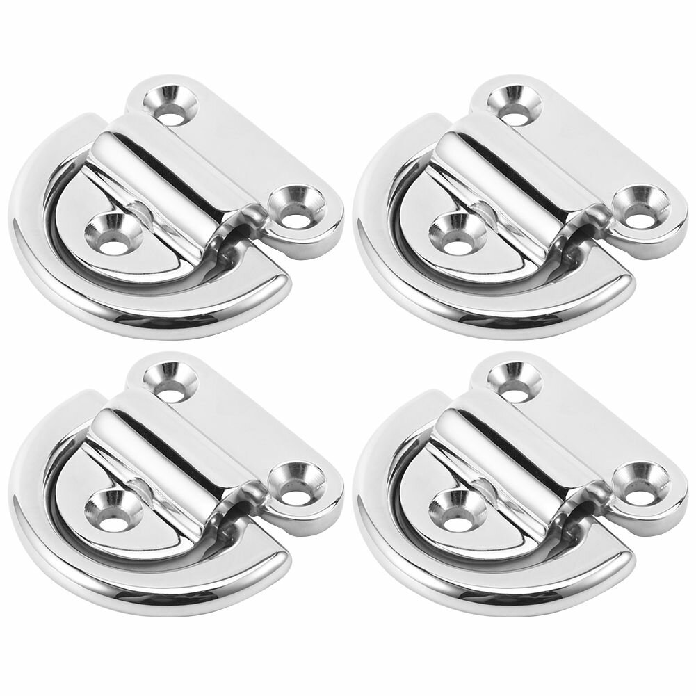 Пряжка с кольцом для яхты, 8 мм, 316, отличная производительность, 4 шт, аксессуар для морского оборудования ZWS3217-8