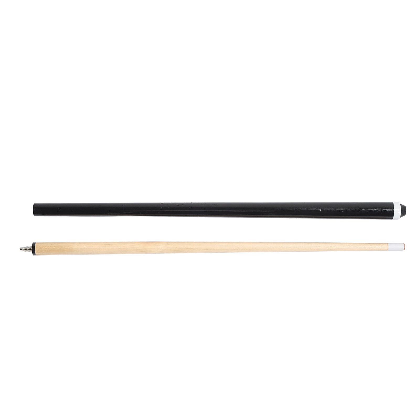 Мини-бильярдные кии, набор из 2 штук, сменные кии для детского стола, для домашних тренировок, с раздельным черным корпусом и задней ручкой, длина 1,2 метра.