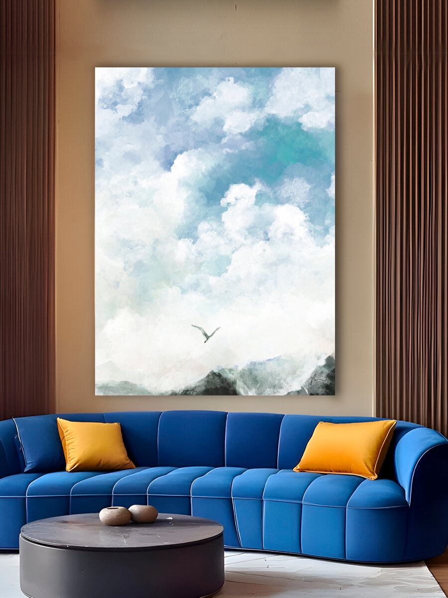 Картина на стену для интерьера от бренда Pechat Vip из категории Пастель 50х70 см.