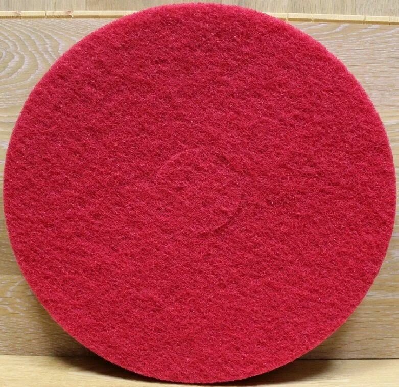 Полиэстровый шлифовальный диск, красный, 5 дюймов, 125мм, для УШМ