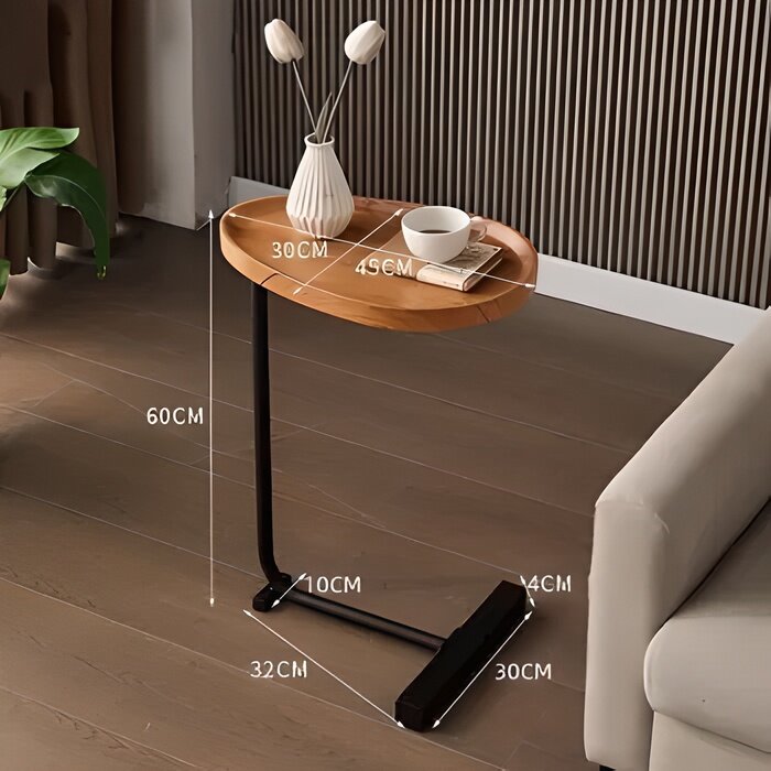 Барный стол BaiRen, МДФ, арт-деко, голубой/темно-синий, 45 см x 30 см x 60 см