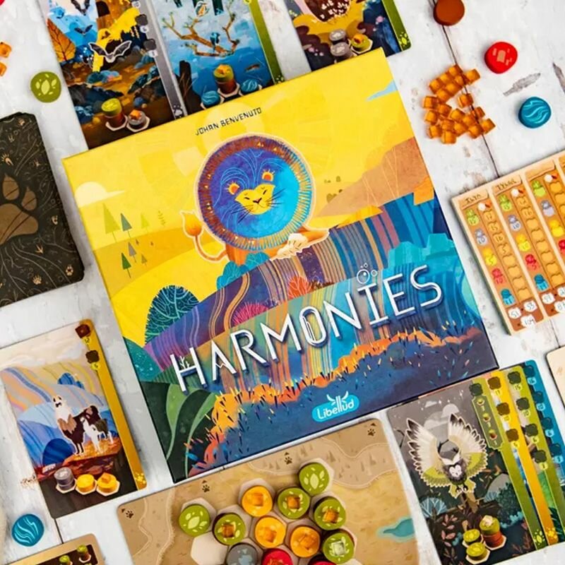 Настольная игра "Harmonies", 3D-ландшафт, для взрослых и детей, время партии 30-60 минут