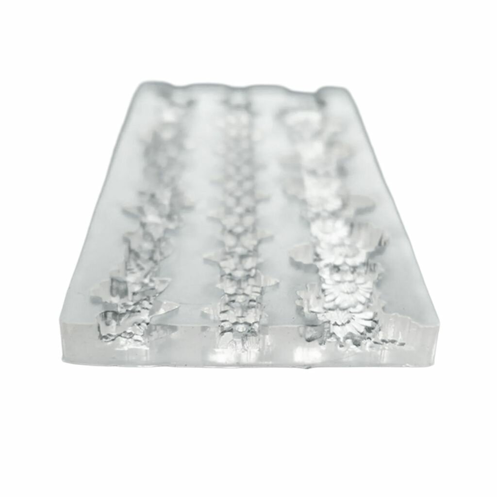 Серебряная глина силиконовая форма для колец ручной работы из серебряной глины-2 различных узора