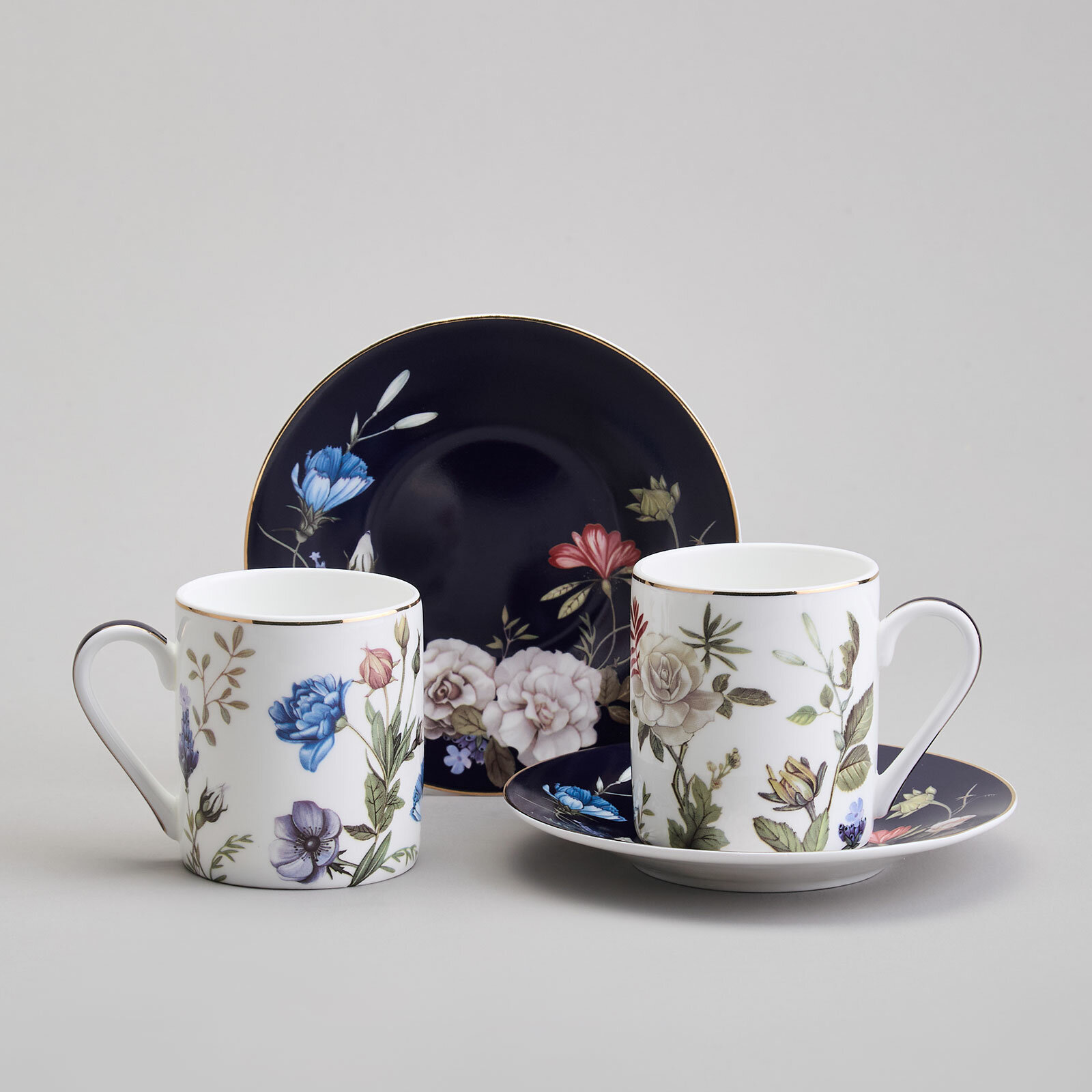 Кофейный набор lefard belle на 2 пер. 4 пр. 100 мл KSG-86-2549-1