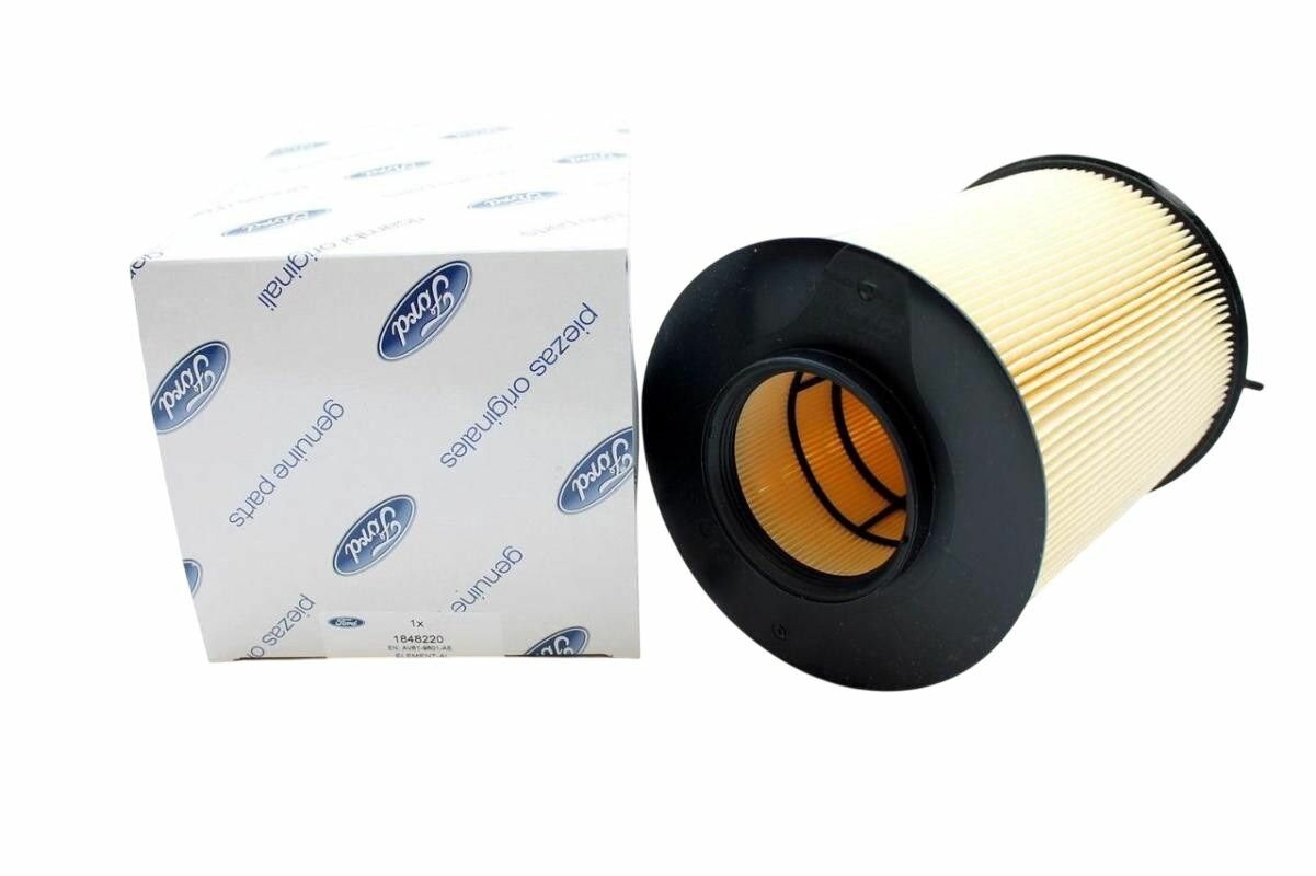 Фильтр воздушный круглый Ford Focus II 2007-2011 (Форд Фокус 2); Focus III 2010-2019 (Форд Фокус 3); Ford C-Max I 2007-2010г; Форд Куга 1,2 (Ford Kuga I, II)