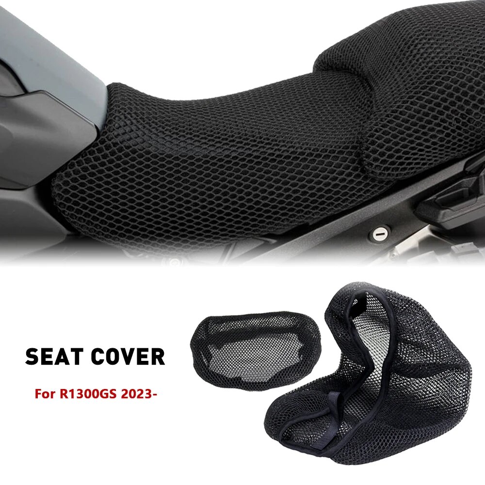 R1300GS крутой чехол на сиденье мотоциклиста для BMW R 1300GS R1300 GS 2023 2024, нейлоновые водонепроницаемые аксессуары, черный