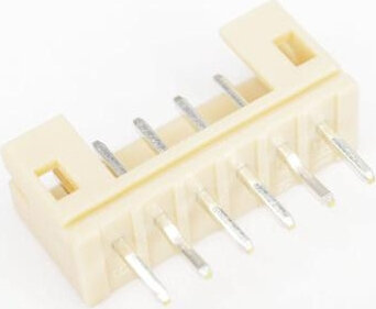 Разъем JST B6B-PH-KL(LF)(SN) провод-плата 1x6P PH 1 2мм 6 медный сплав прямой P 2мм разъем провод к плате провод к проводу 1 шт