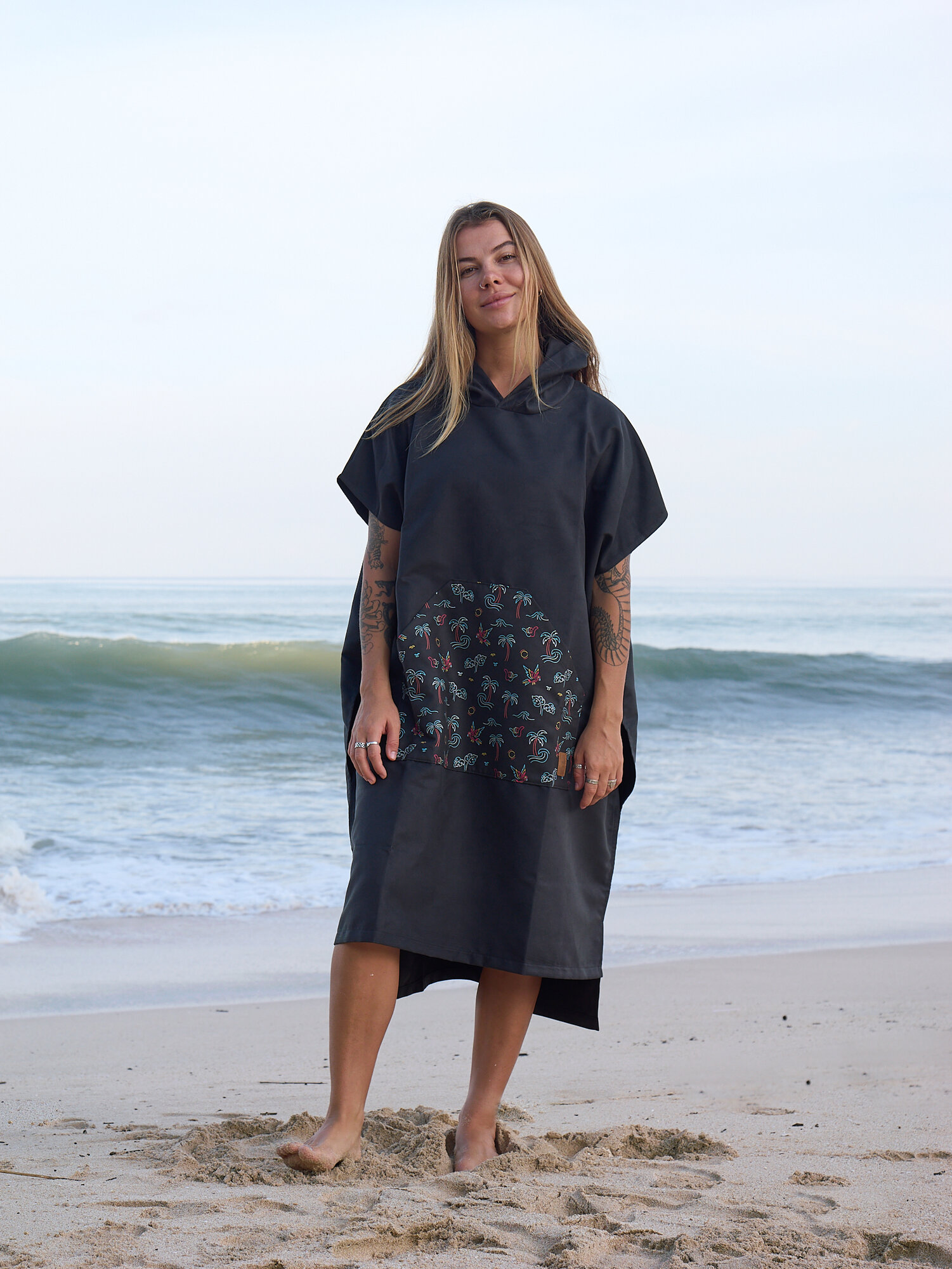 Пончо для сёрфинга poncho_id