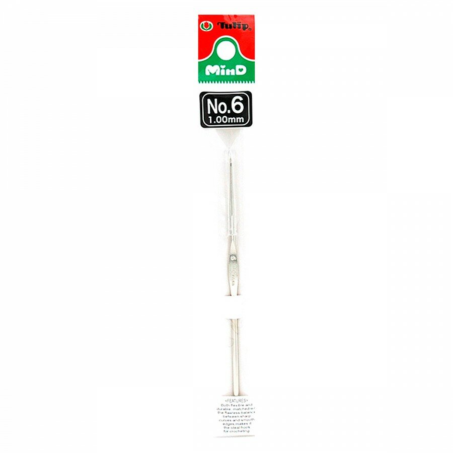 Крючок для вязания MinD 1мм, Tulip, TA-0004e