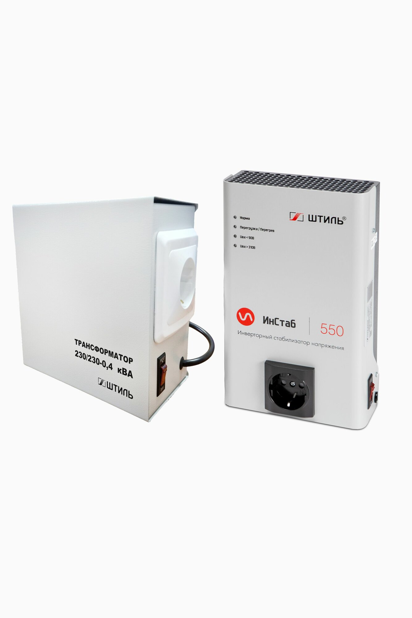 Комплект инверторный стабилизатор Штиль IS550, 550 ВА/400 Вт, РТ 230/230-0,4