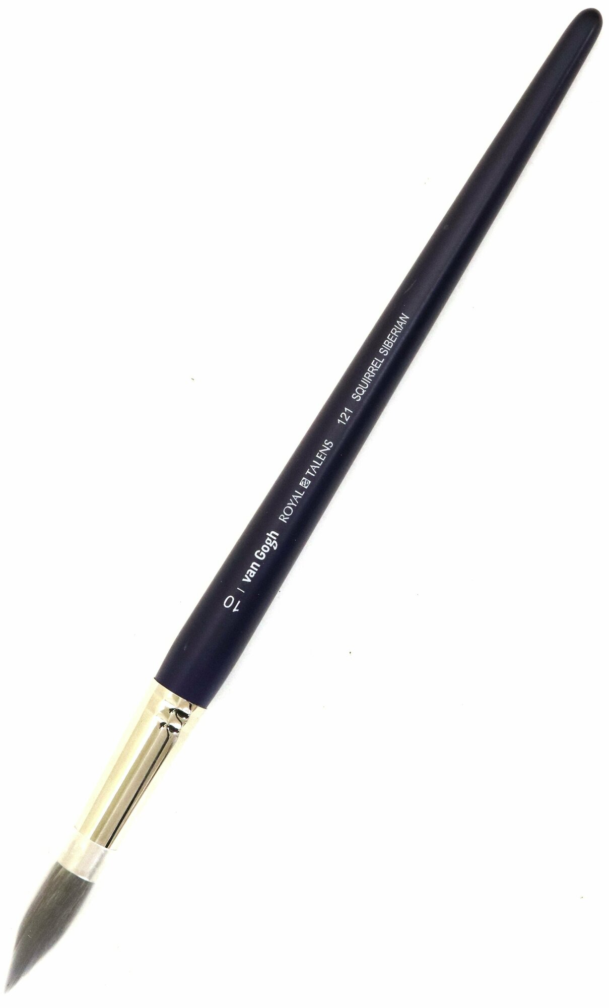 Кисть для акварели VanGogh 121, №10, белка сибирская, круглая