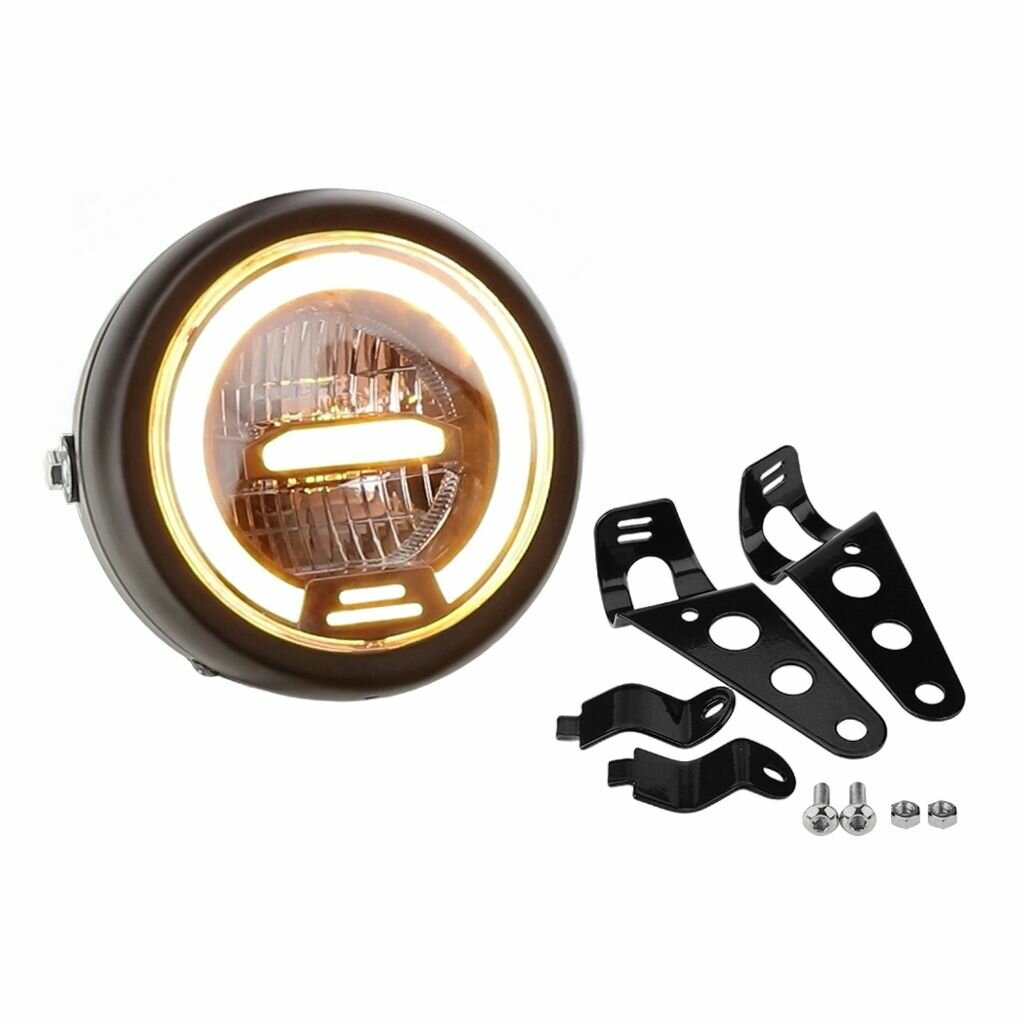 6,5-дюймовый светодиодный фара для мотоцикла