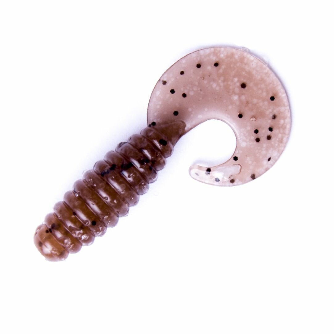 Силиконовая приманка RUBICON съедобная Power Bait Twister FULL, 50 мм, цвет 082 (10 шт)