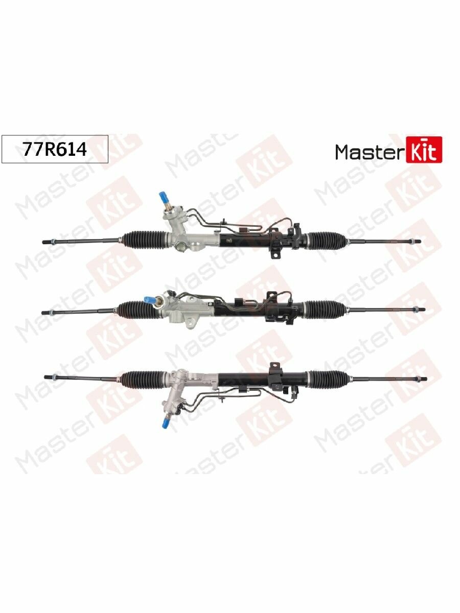 Рейка рулевая MasterKit 77R614, для HYUNDAI CRETA, металл, черная