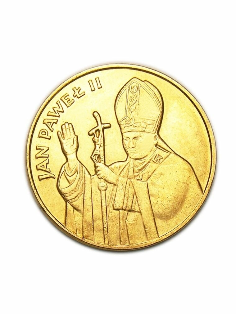 1000 злотых 1982 года Польша Иоанн Павел II сувенирная копия монеты, нумизматика, деньги для коллекции