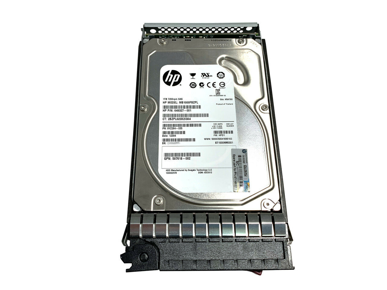 Жесткий диск Seagate STORAGEWORKS 1TB FATA EVA M6412 ENCLOSURE ST31000640FC