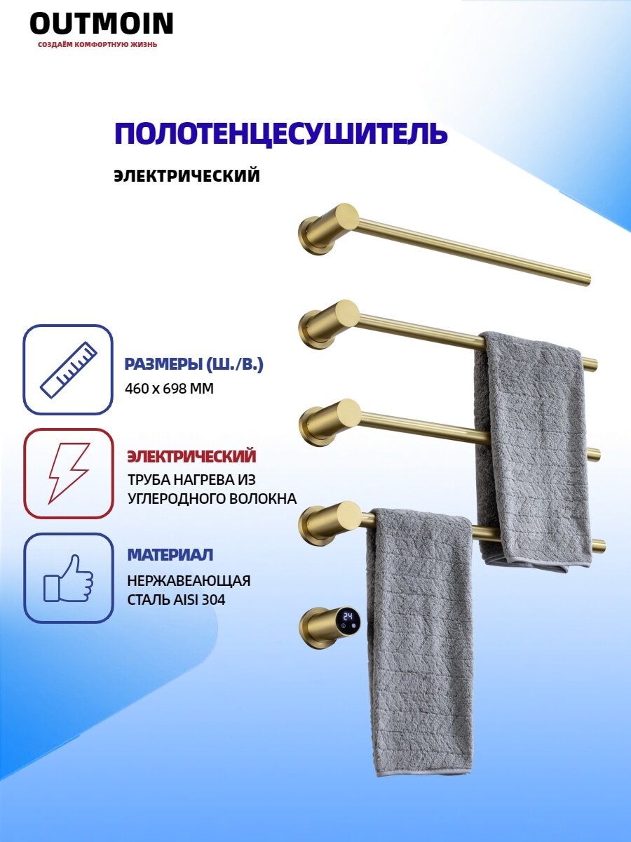 Полотенцесушитель электрический