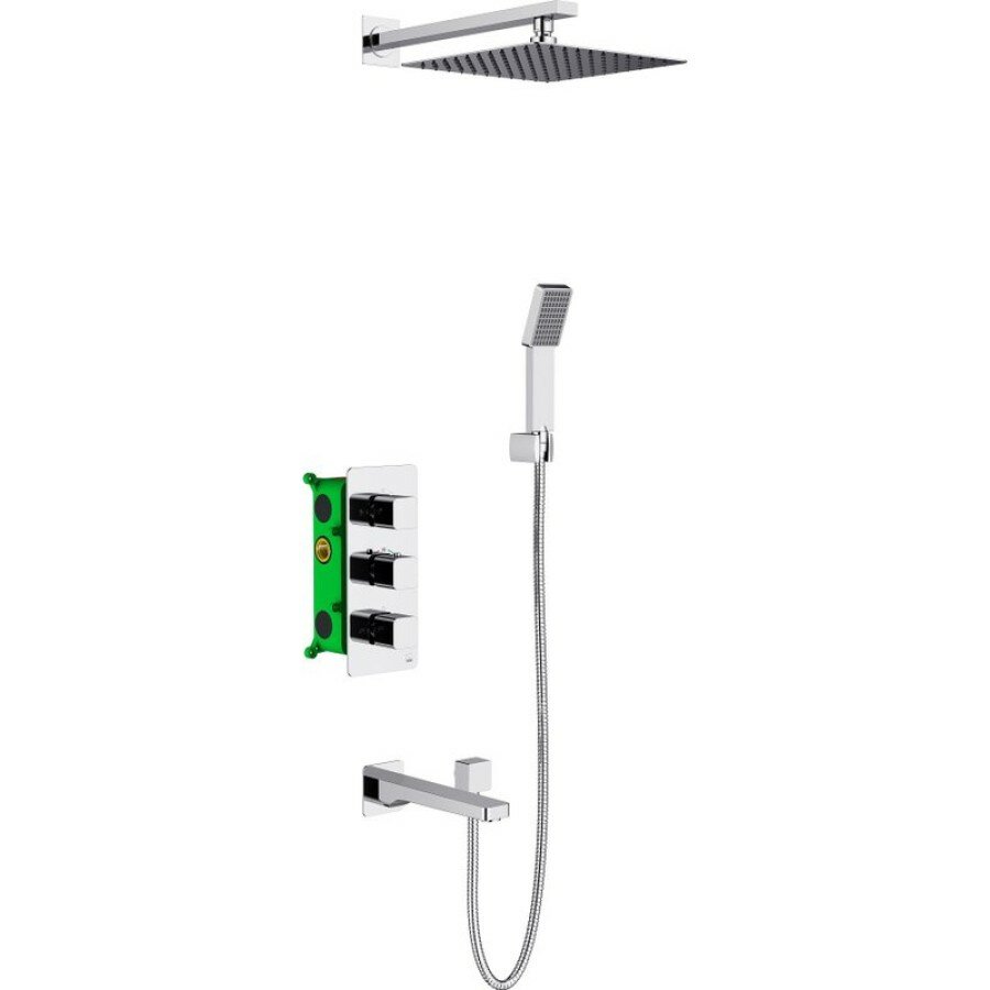 Душевой комплект Timo Petruma SX- 5049/00SM chrome С внутренней частью