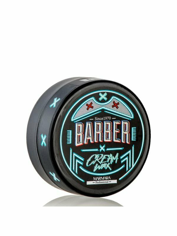 Помада для волос Marmara Barber "Cream Wax", мужской, средняя фиксация, 150мл
