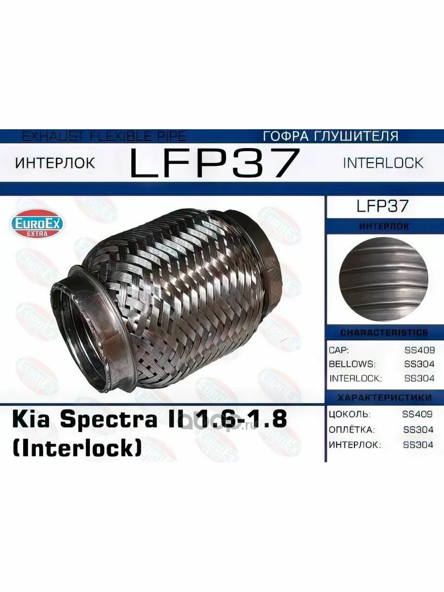 Гофра глушителя.