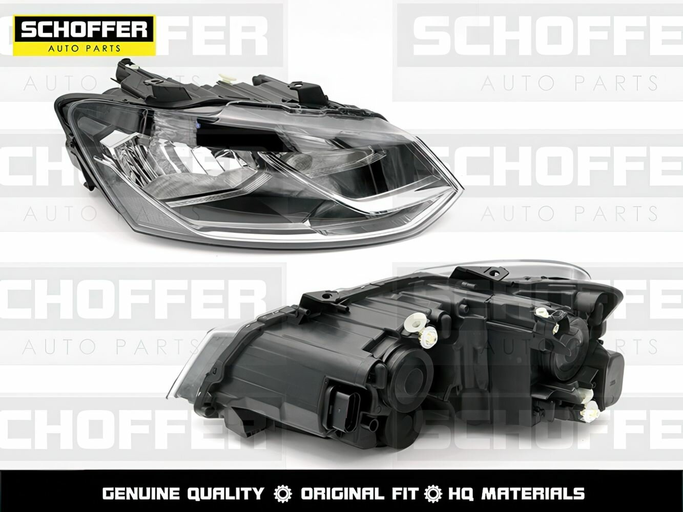 Фара правая, для Фольксваген Поло 2015-2020 Volkswagen Polo 2015-2020, артикул SHF-12003, производителя SCHOFFER