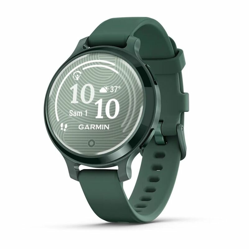 Часы Garmin Lily 2 Active Jasper Green, с силиконовым ремешком, цвет жадеит (010-02891-02)