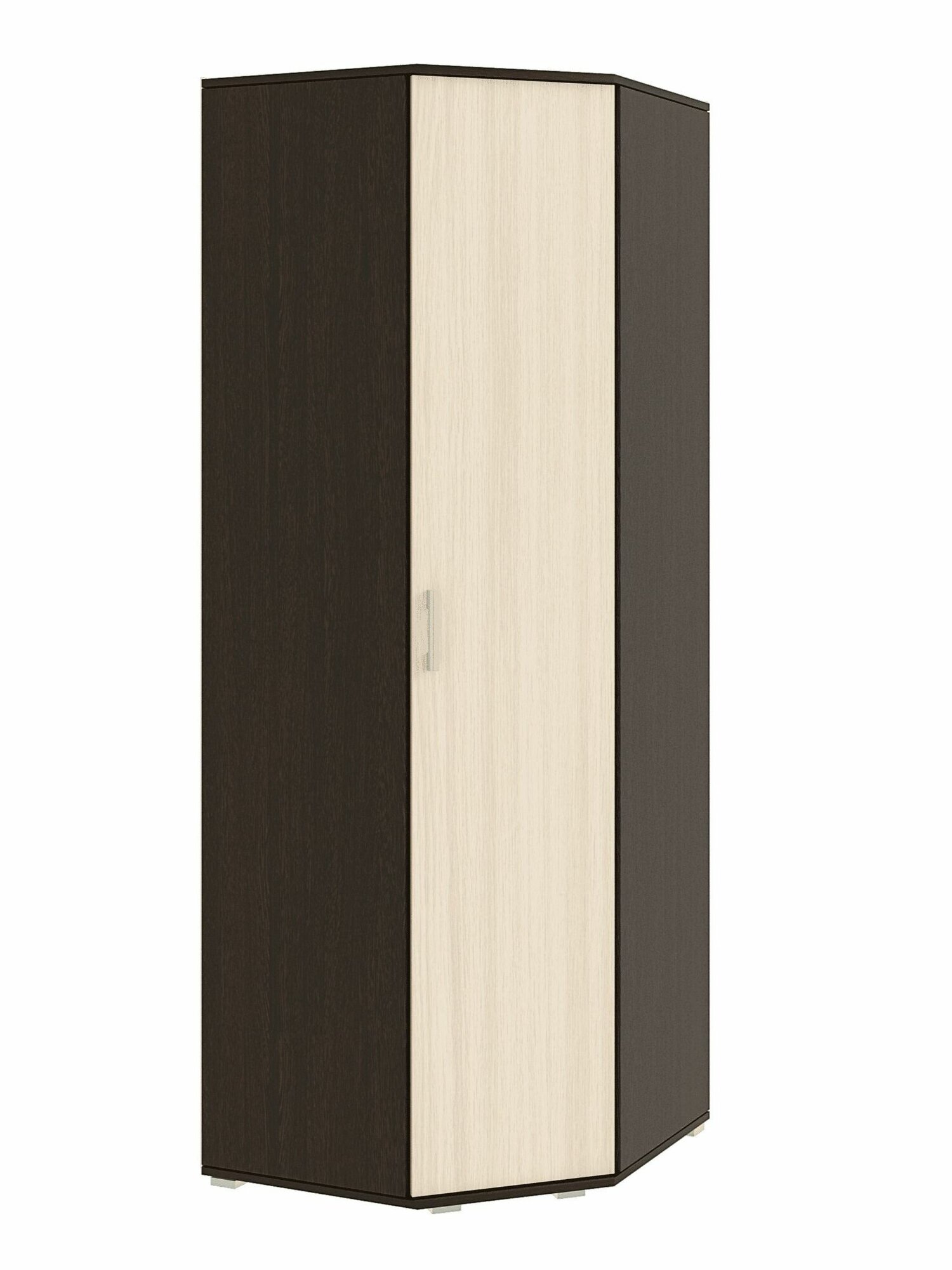 Белла Шкаф угловой (Дуб беленый, венге ) (Миф)