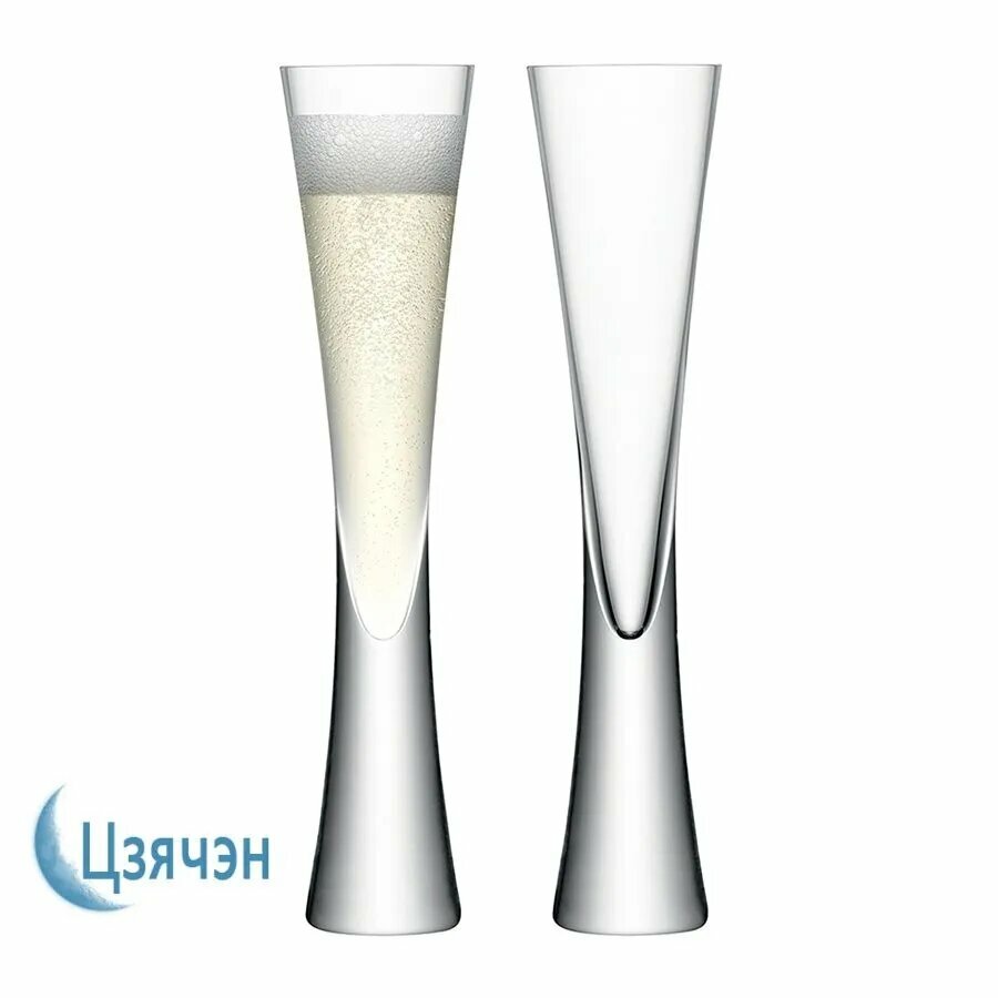 Хрустальный бокал для шампанского Набор бокалов, 100 мл, 1 шт